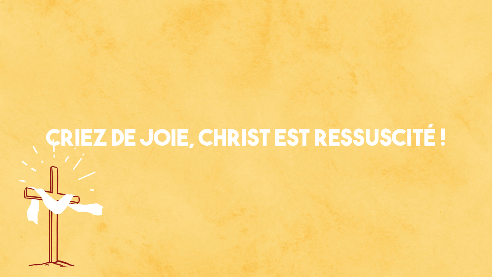 Criez de joie, Christ est ressuscité ! - EMMANUELplay
